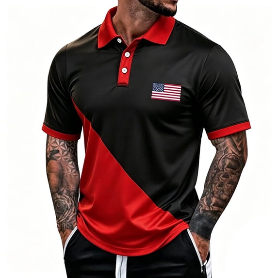 Bainana Shirts For Men USA Anniversary 250 Years Shirt Short Sleeve ...