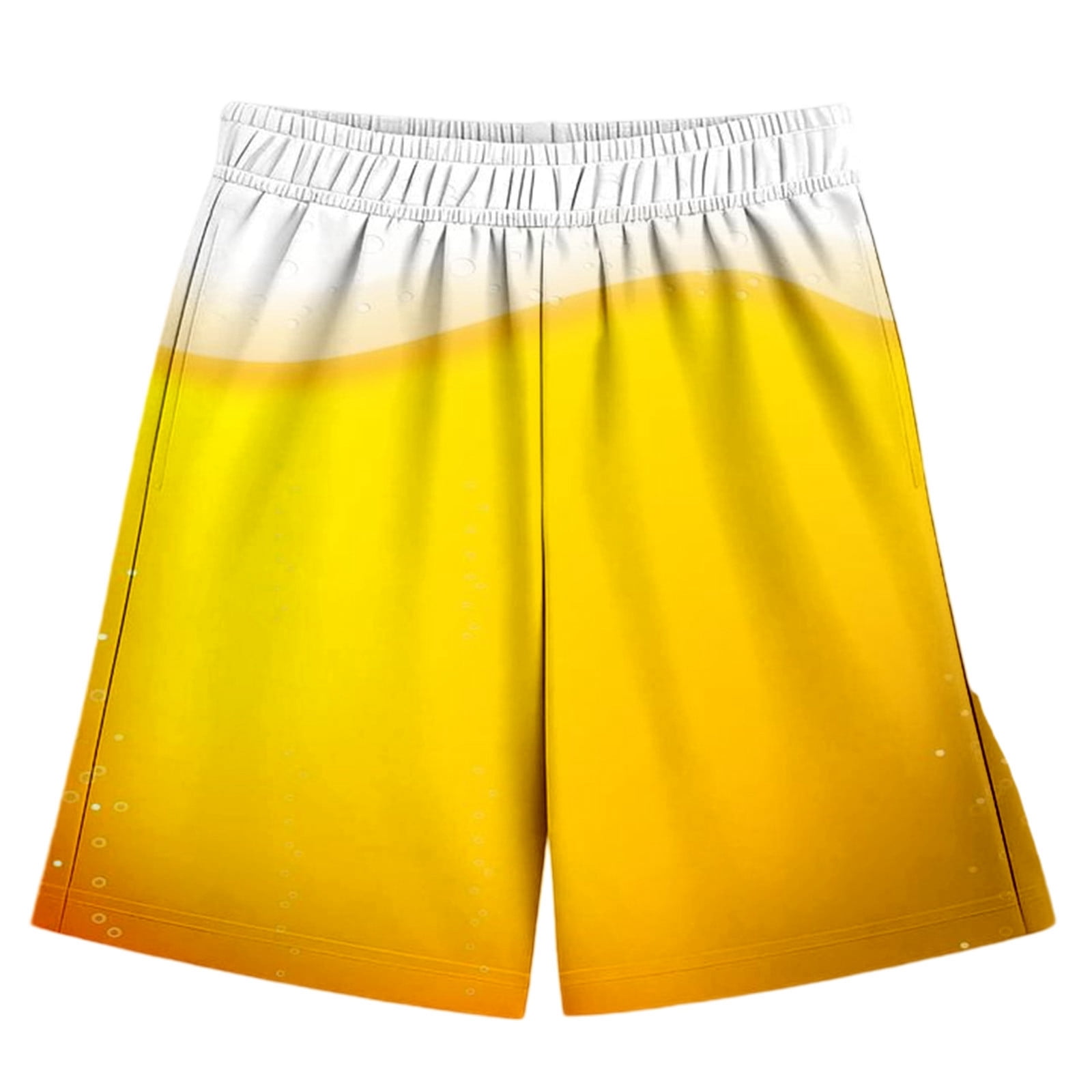 Bainana Shorts For Boys Child Cartoon Print Elastic Waist Straight Leg ...