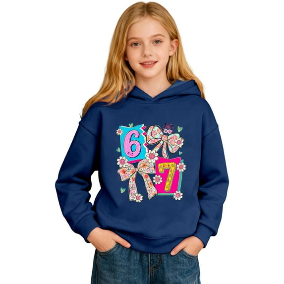 Bainana Spring Fall Hoodie For Girls Boys Child 41 Print Long Sleeve ...