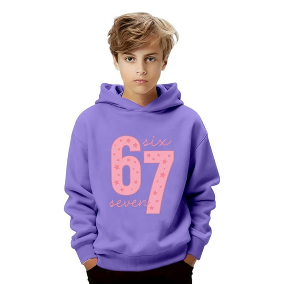 Bainana Spring Fall Hoodie For Girls Boys Child 41 Print Long Sleeve ...