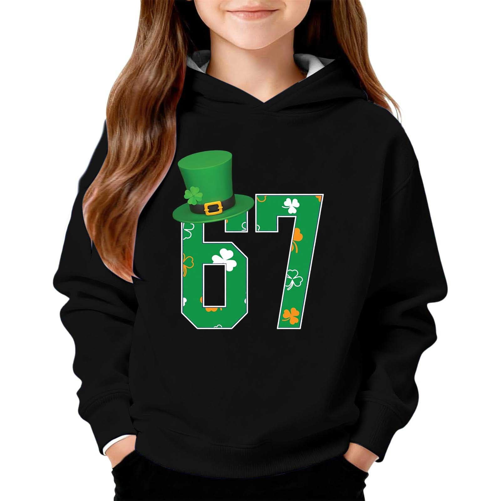 Bainana St. Patrick'S Day Hoodie For Boys Girls Childern 67 Print Long ...