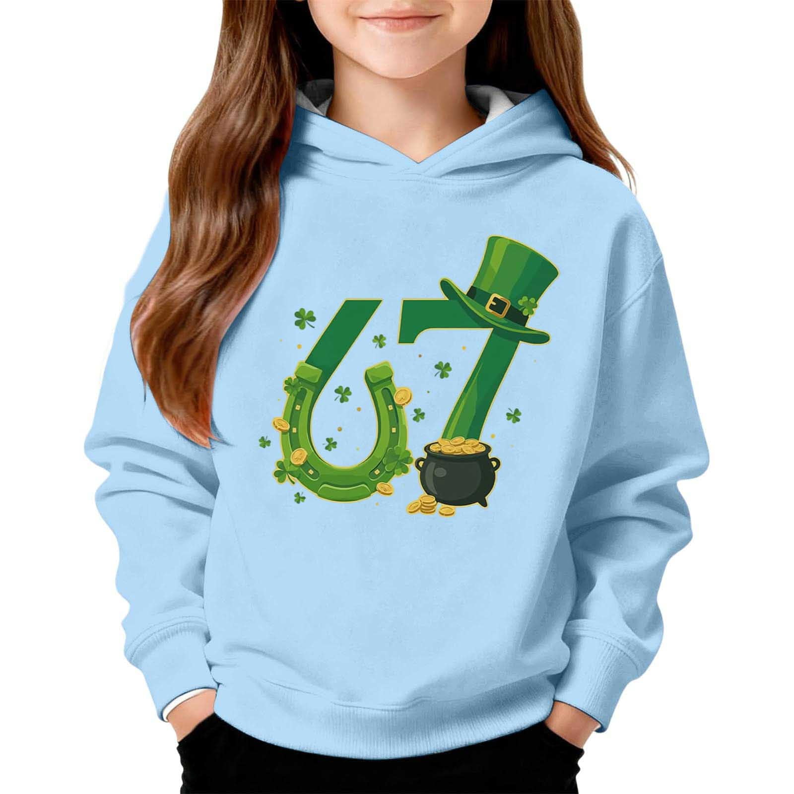 Bainana St. Patrick'S Day Hoodie For Boys Girls Childern 67 Print Long ...