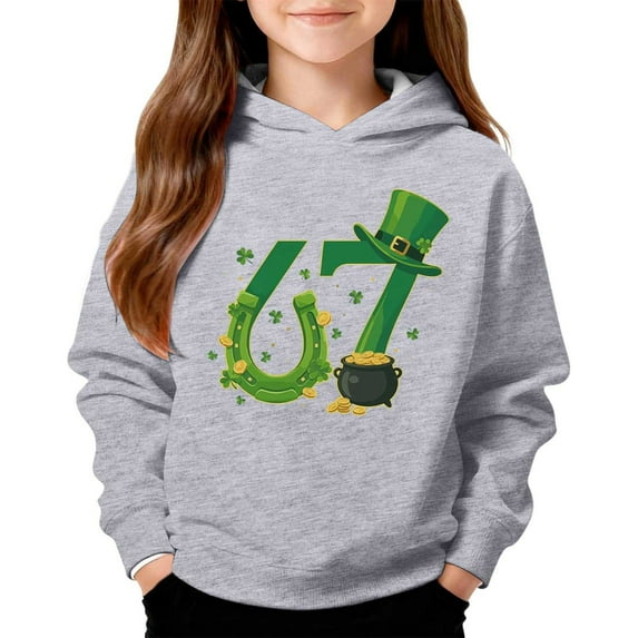 Bainana St. Patrick'S Day Hoodie For Boys Girls Childern 67 Print Long ...
