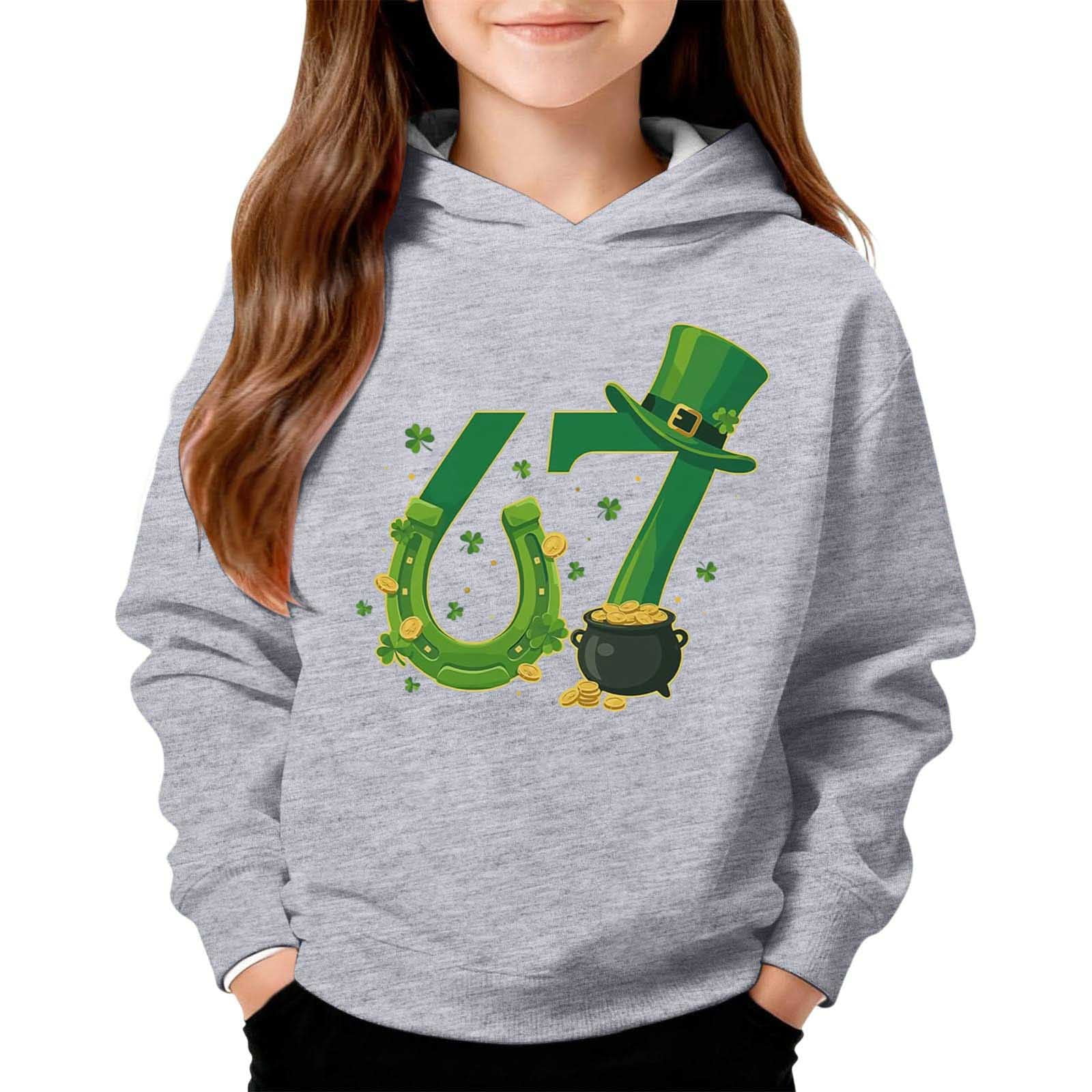 Bainana St. Patrick'S Day Hoodie For Boys Girls Childern 67 Print Long ...