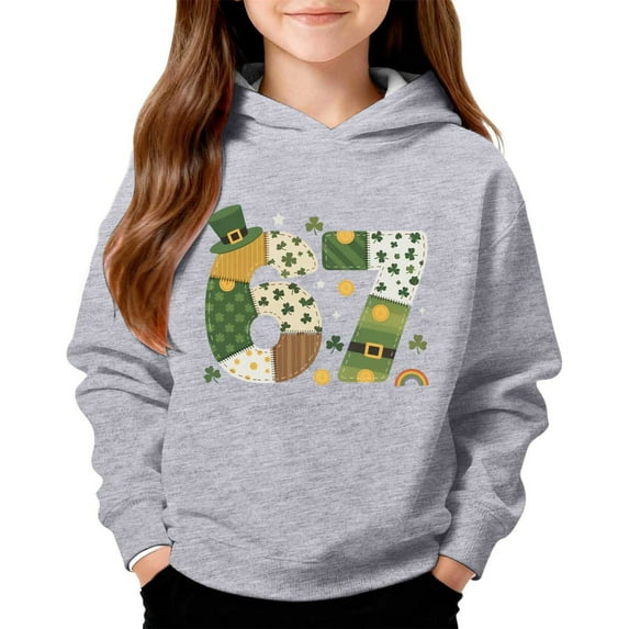 Bainana St. Patrick'S Day Hoodie For Boys Girls Childern 67 Print Long ...