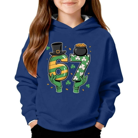 Bainana St. Patrick'S Day Hoodie For Boys Girls Childern 67 Print Long ...