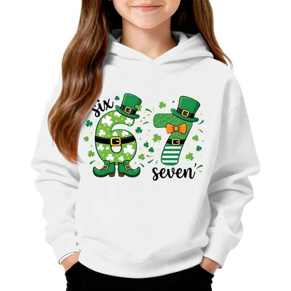 Bainana St. Patrick'S Day Hoodie For Boys Girls Childern 67 Print Long ...