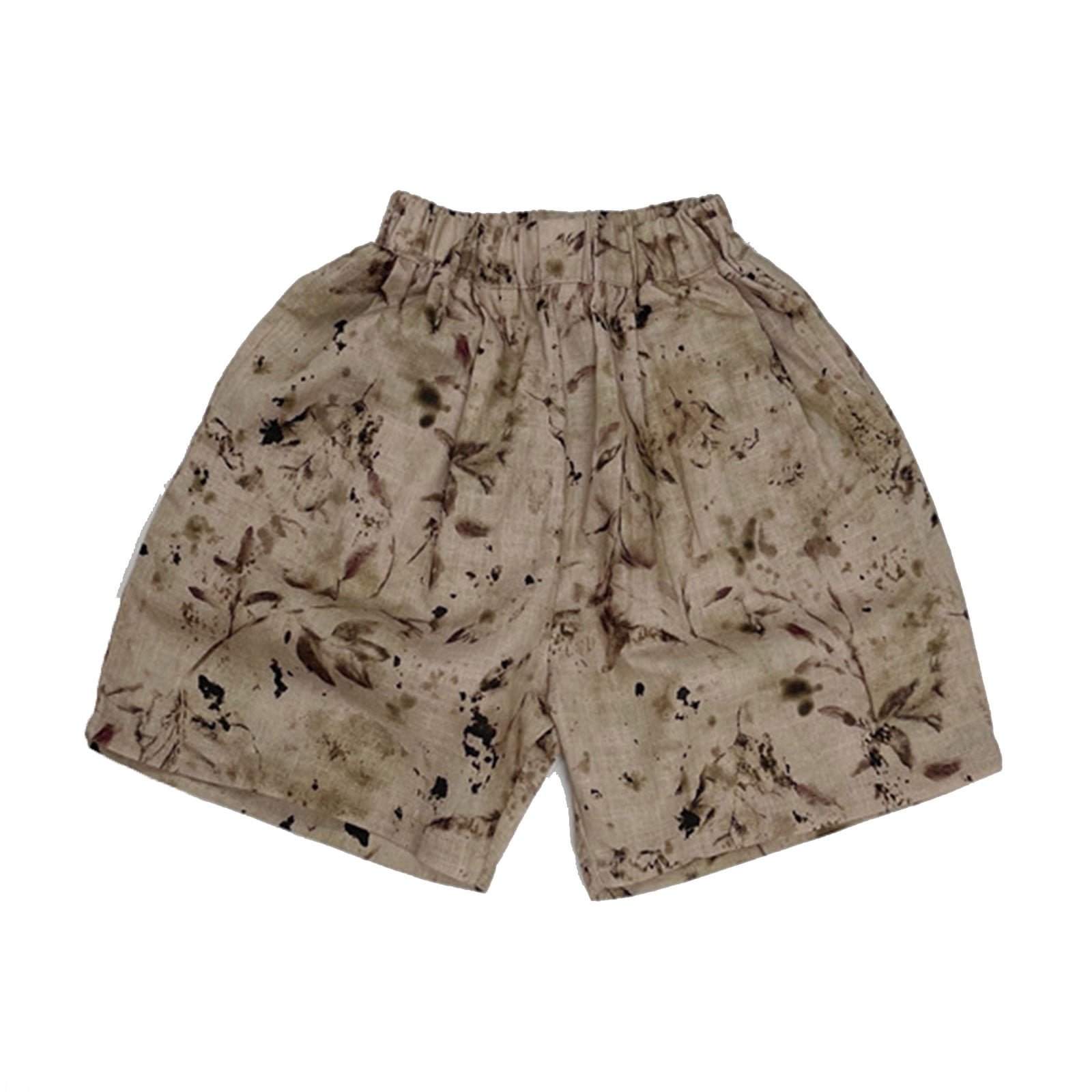 Bainana Summer Shorts For Toddler Boys Cartoon Print Elastic Waist ...