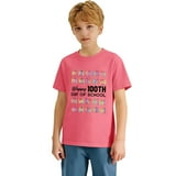 Bainana Summer T-Shirt For Boys Girls Letter Print Short Sleeve Crew ...