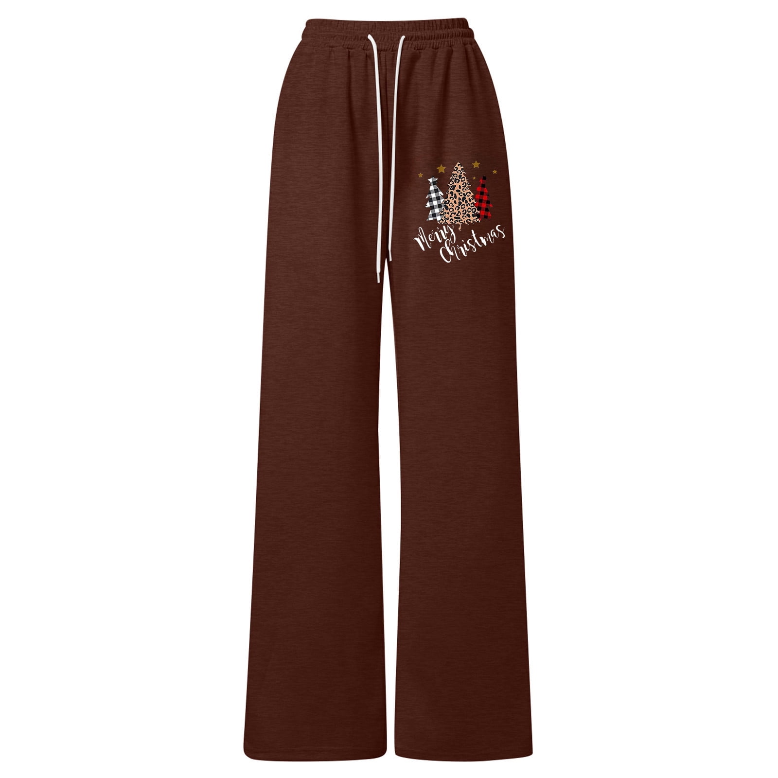 Bainana Sweatpants For Little Girls Bowknot Print Elastic Waist ...