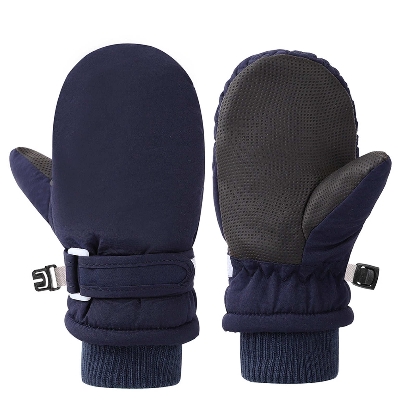 Bainana Toddler Mittens Skiing Gloves Color Block Full Finger Stretchy ...