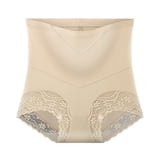 Bainana Underwear For Women High Waisted Tummy Control Lace Briefs ...