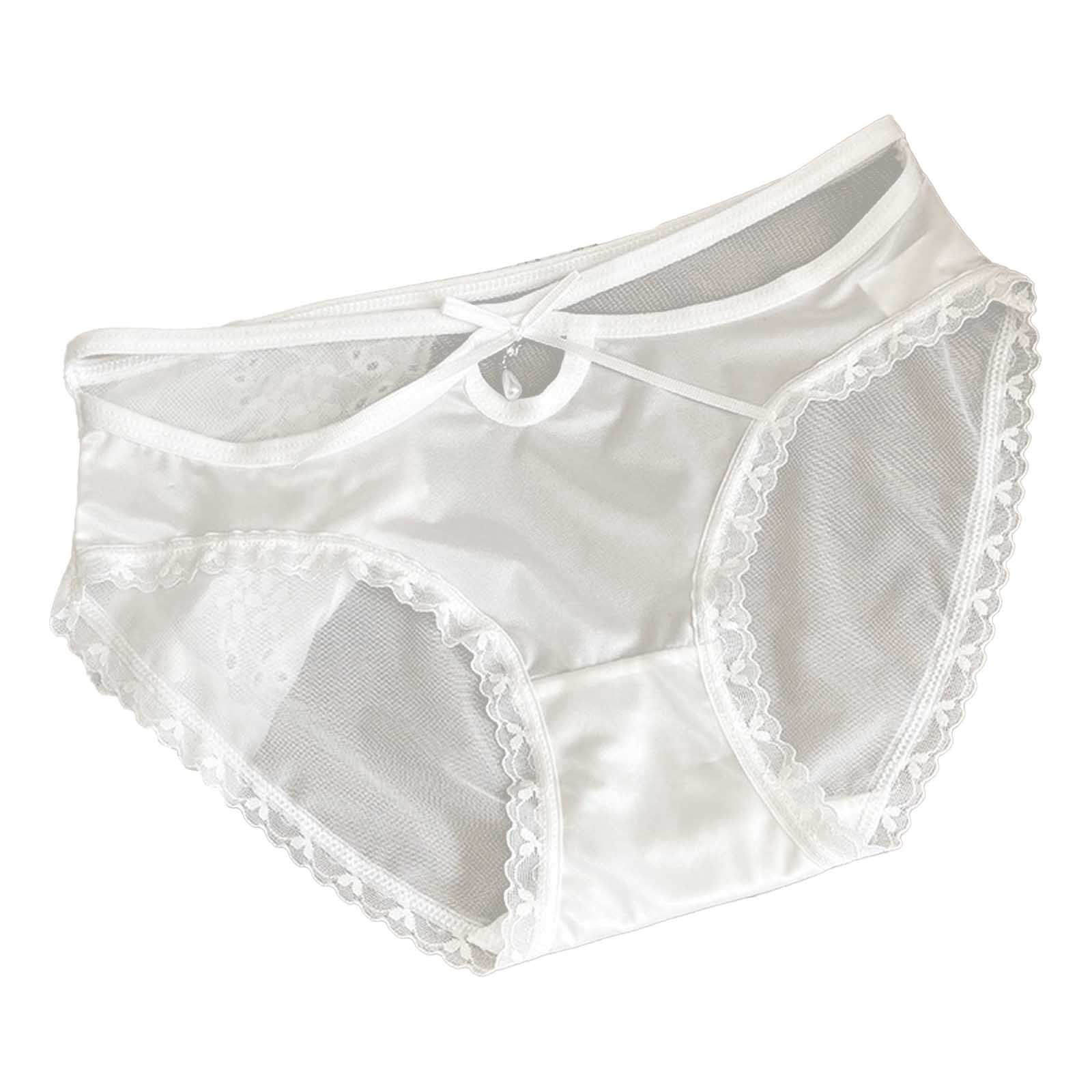 Bainana Women'S Lace Underwear Low Rise No Show Briefs Breathable Soft ...