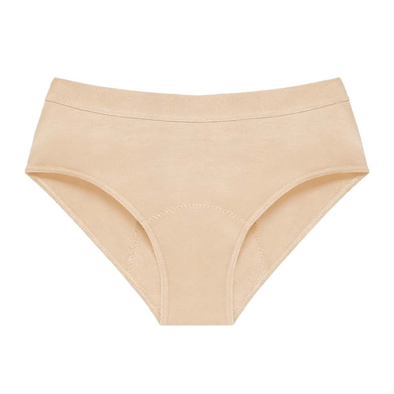 Bainana Womens Cotton Period Underwear High Waisted Full Coverage ...