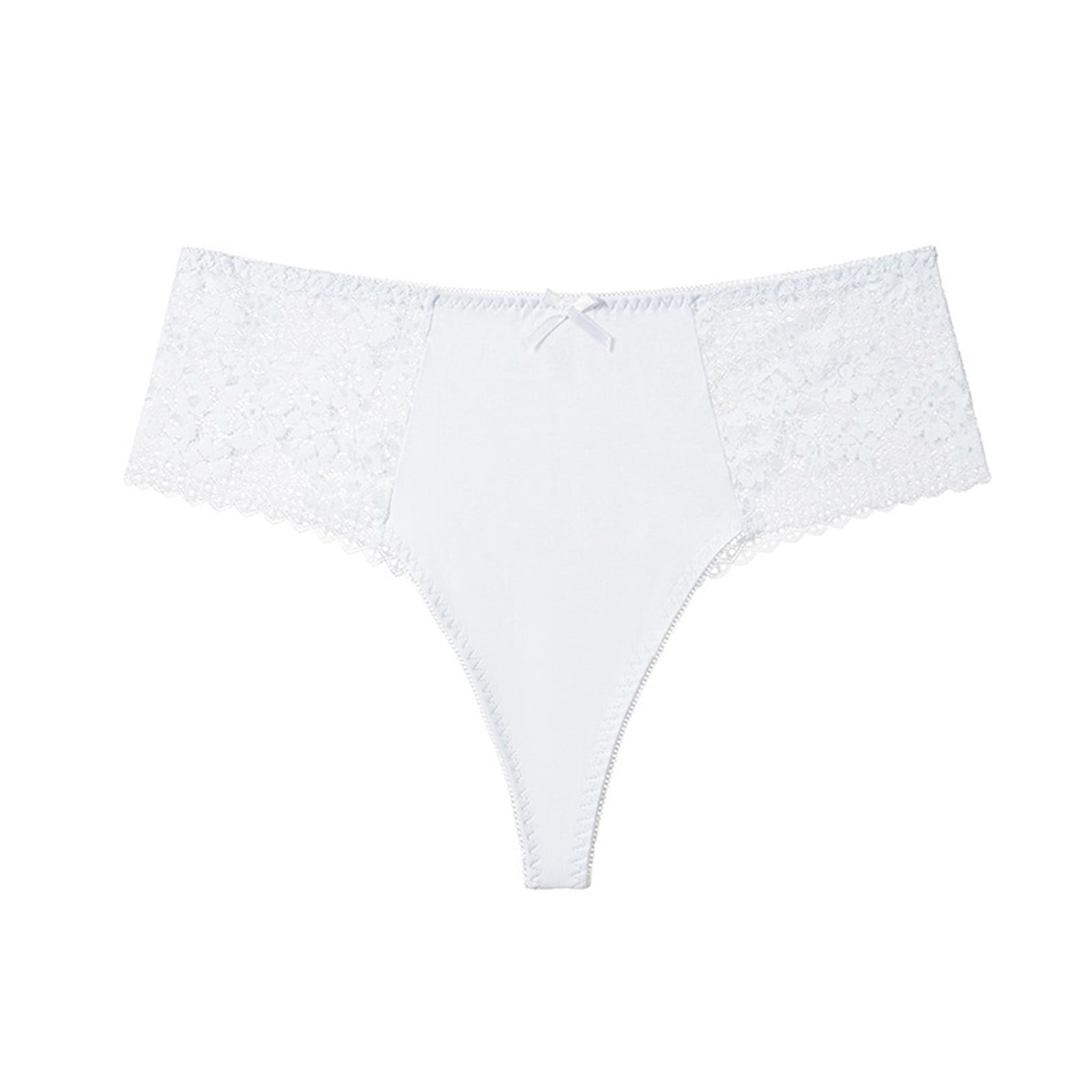 Bainana Womens Lace Underwear Low Rise Bikini Thong Briefs Soft ...