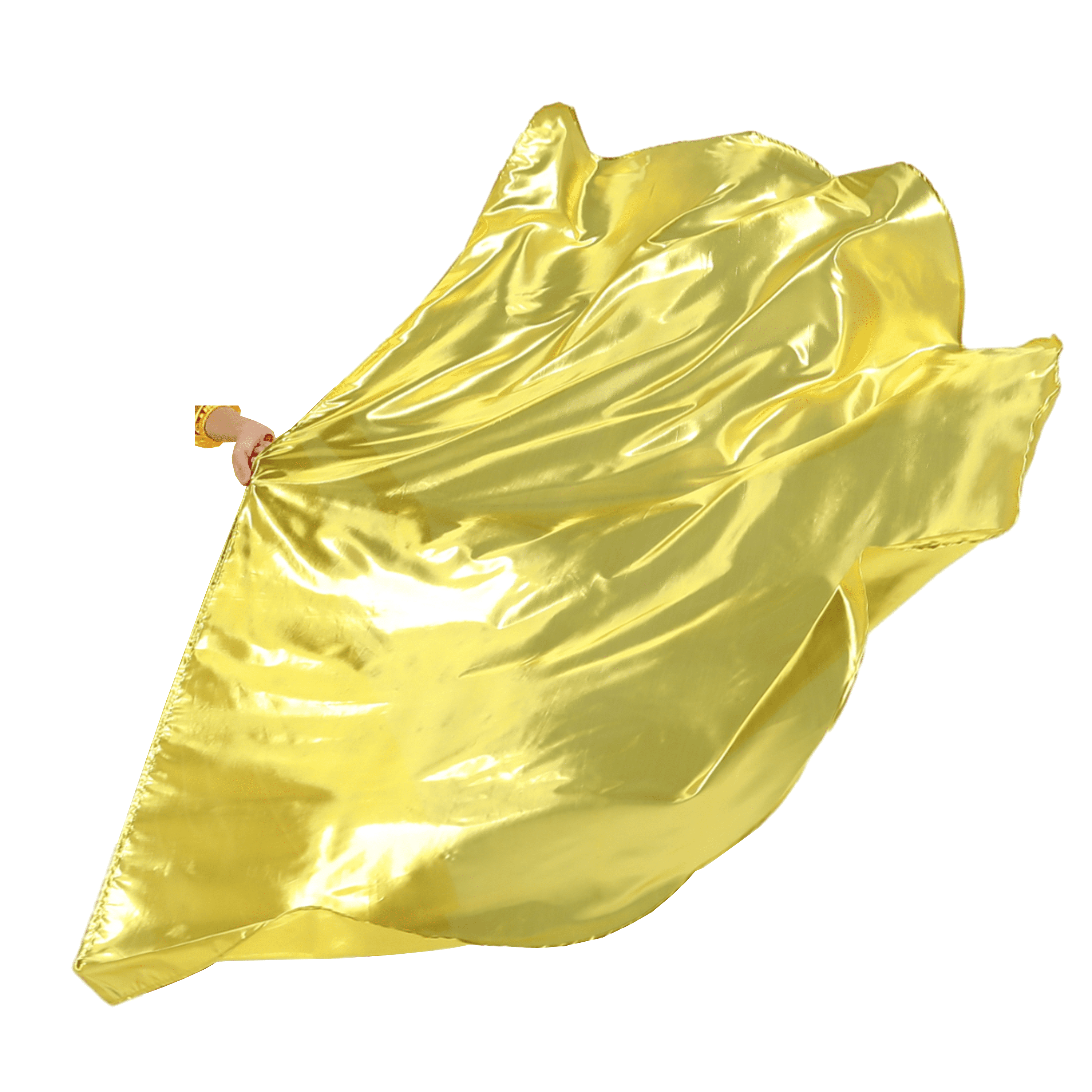 Baisdan Dance Flag Worship Flag Church Praise Dance Accessories Gold 1 ...