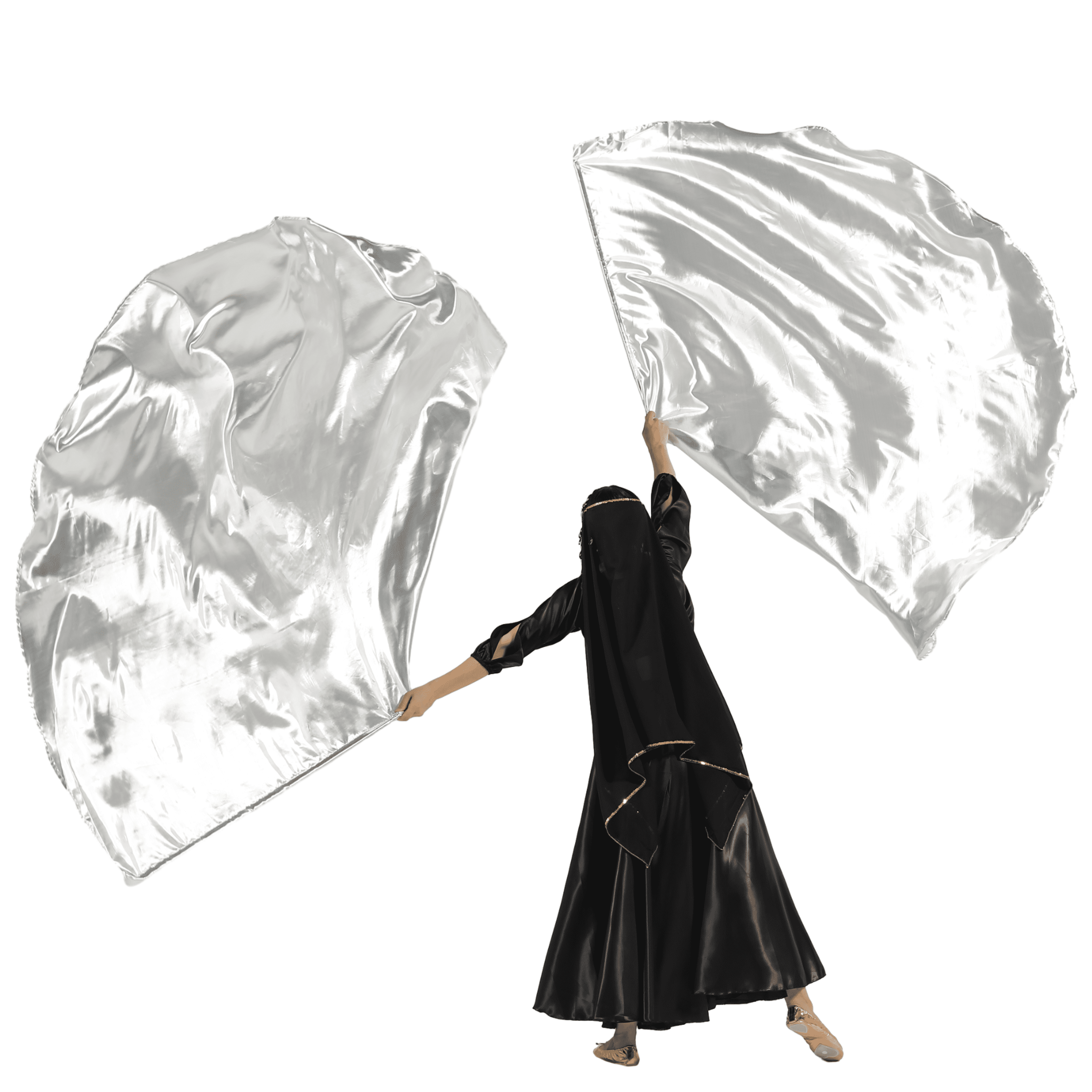 Baisdan 75'' Worship Flags for Dance Church, Praise Dance Flags for ...