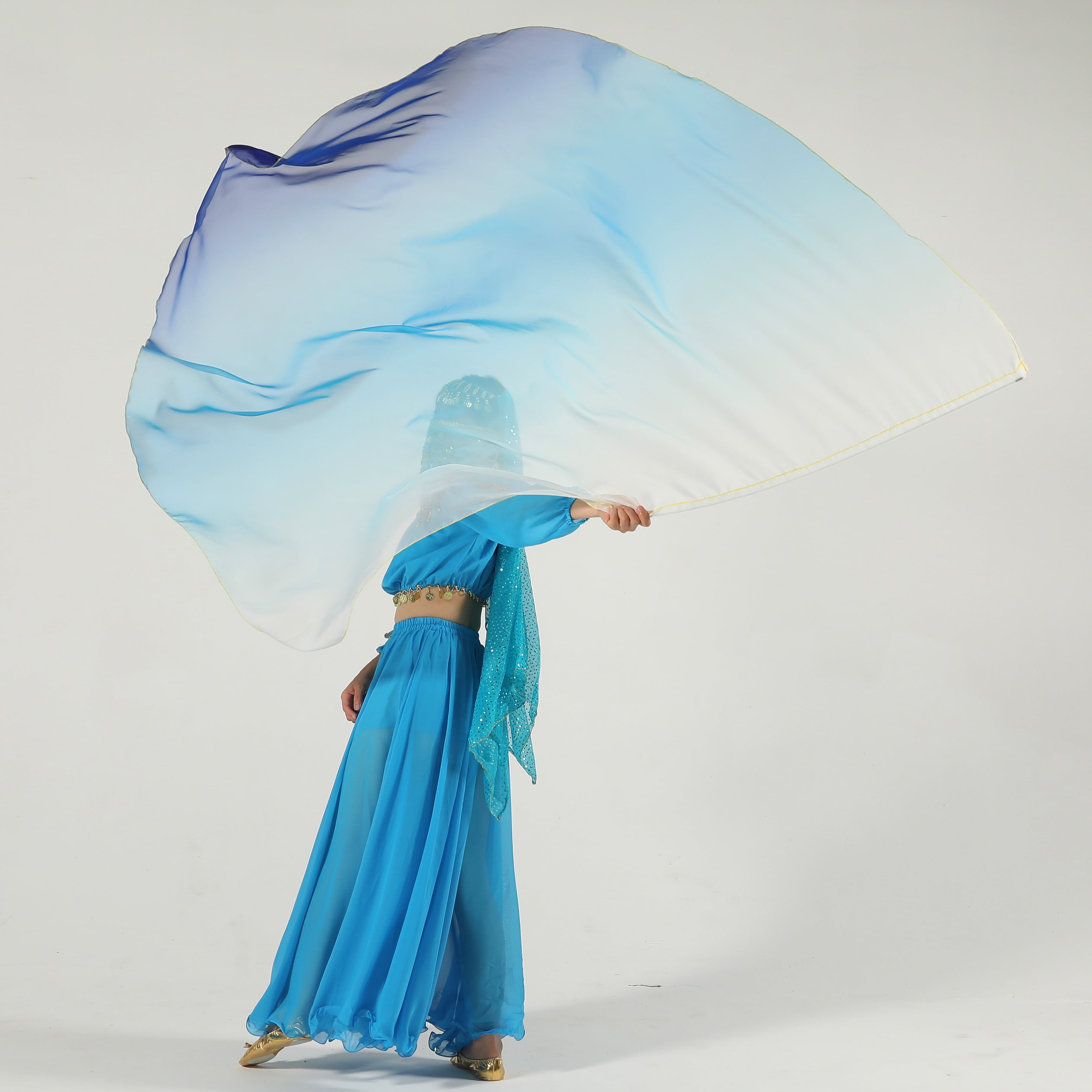 Baisdan Dance Rainbow Flag Worship Flag Church Praise Dance Accessories ...