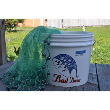 "Betts Super Pro Fishing Mono Cast Net 10' 3/8"" Mesh, 21-10, Fast ...