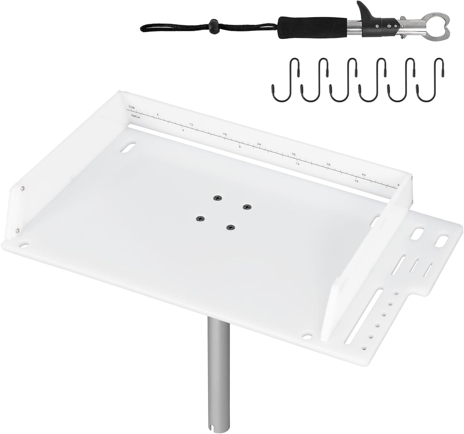 Bait Cutting Board for Boat, Bait Table Filet Board with Separate Tool ...