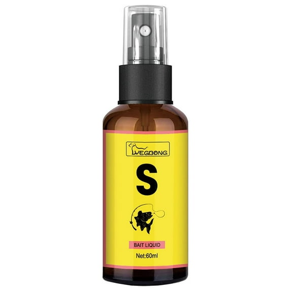 Bait Liquid Fishing Attractant, 60Ml Bottle With Spray Nozzle For Easy ...