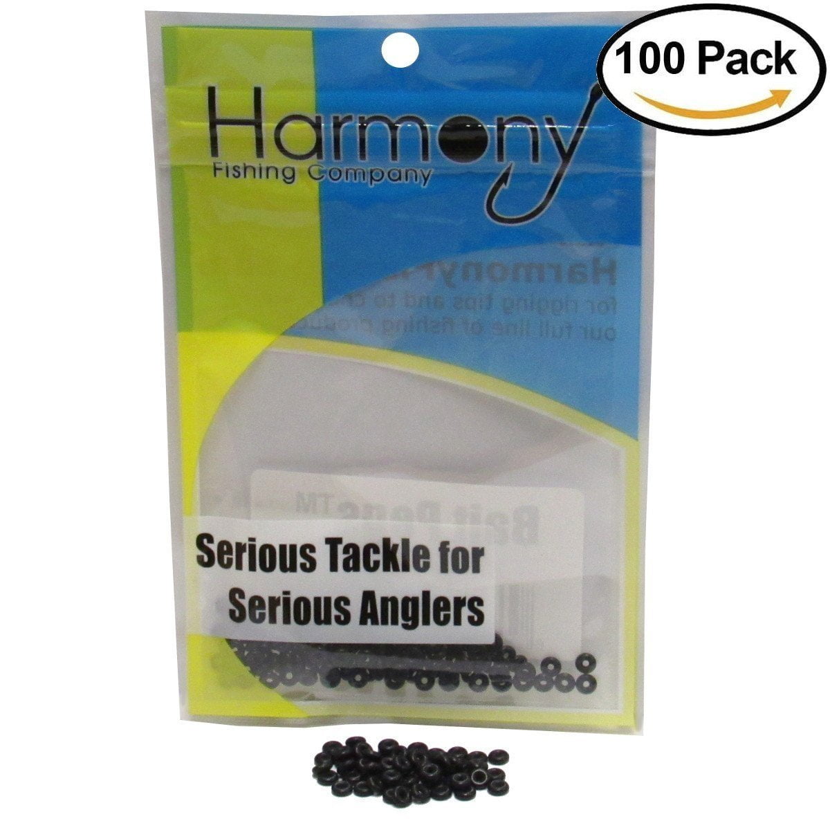 Bait Pegs 100 Pack - Rubber pegs for pegging soft plastic fishing lures ...