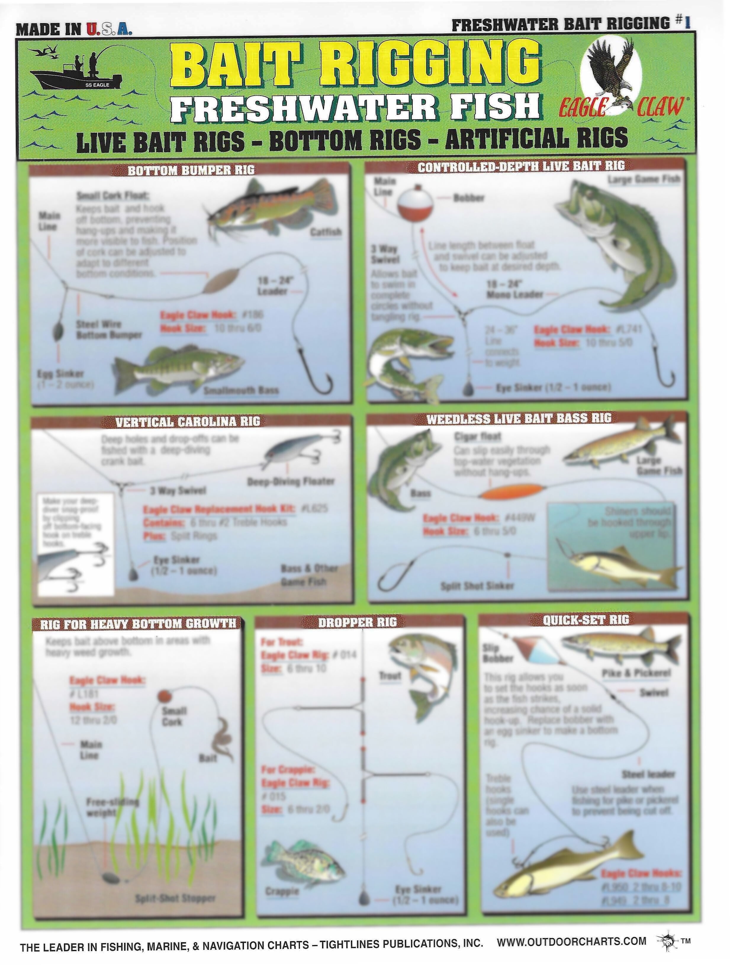 Fishermen's Freshwater Bait Rigging #1 (Live Bait Rigs, Bottom Rigs ...