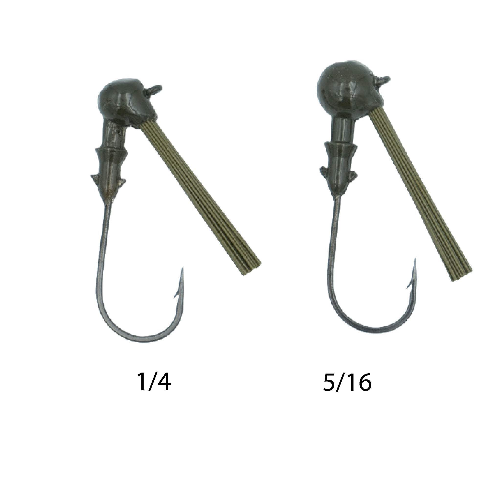 Bait-Wrx Neked Finesse Ballhead Jigheads (5 Pk) - Walmart.com