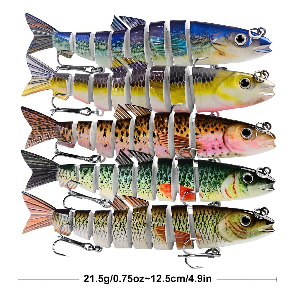 Bait multi-articular fish fishing kit, slow-sinking lifelike bait ...