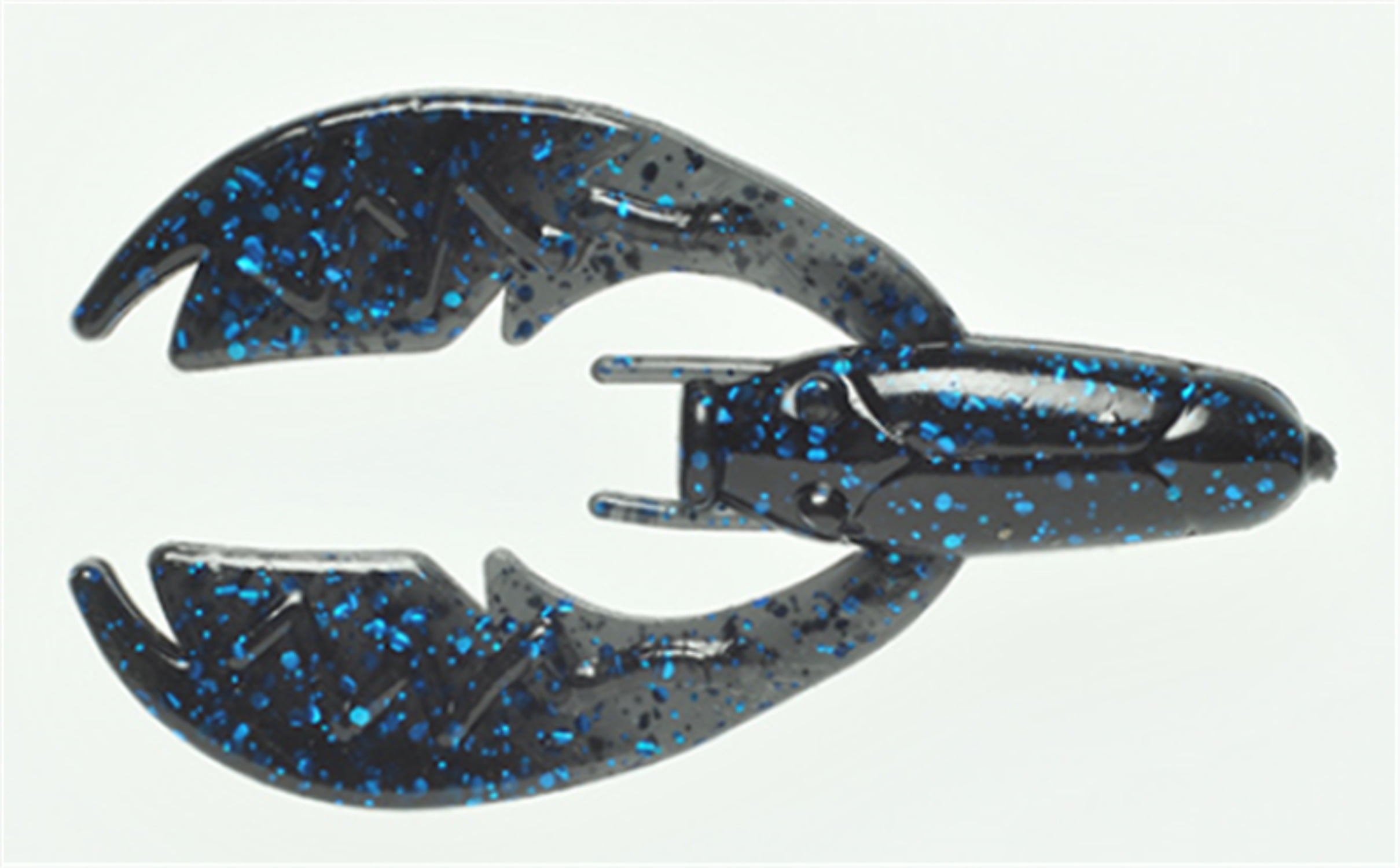 BaitFuel Tiny Paca Chunk 2'' Black Blue Flake 7pk - Walmart.com