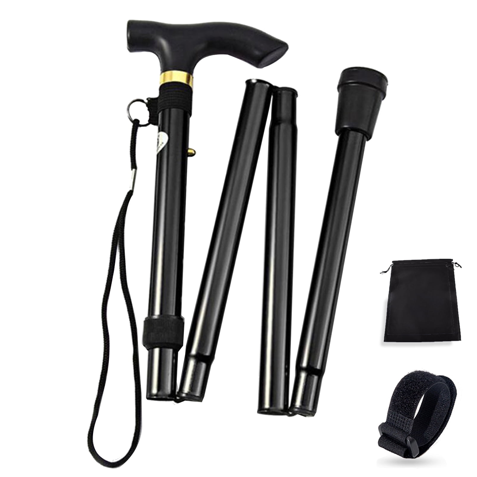 Baitaihem Foldable Walking Cane, Adjustable Height 33-36.26 Inch ...