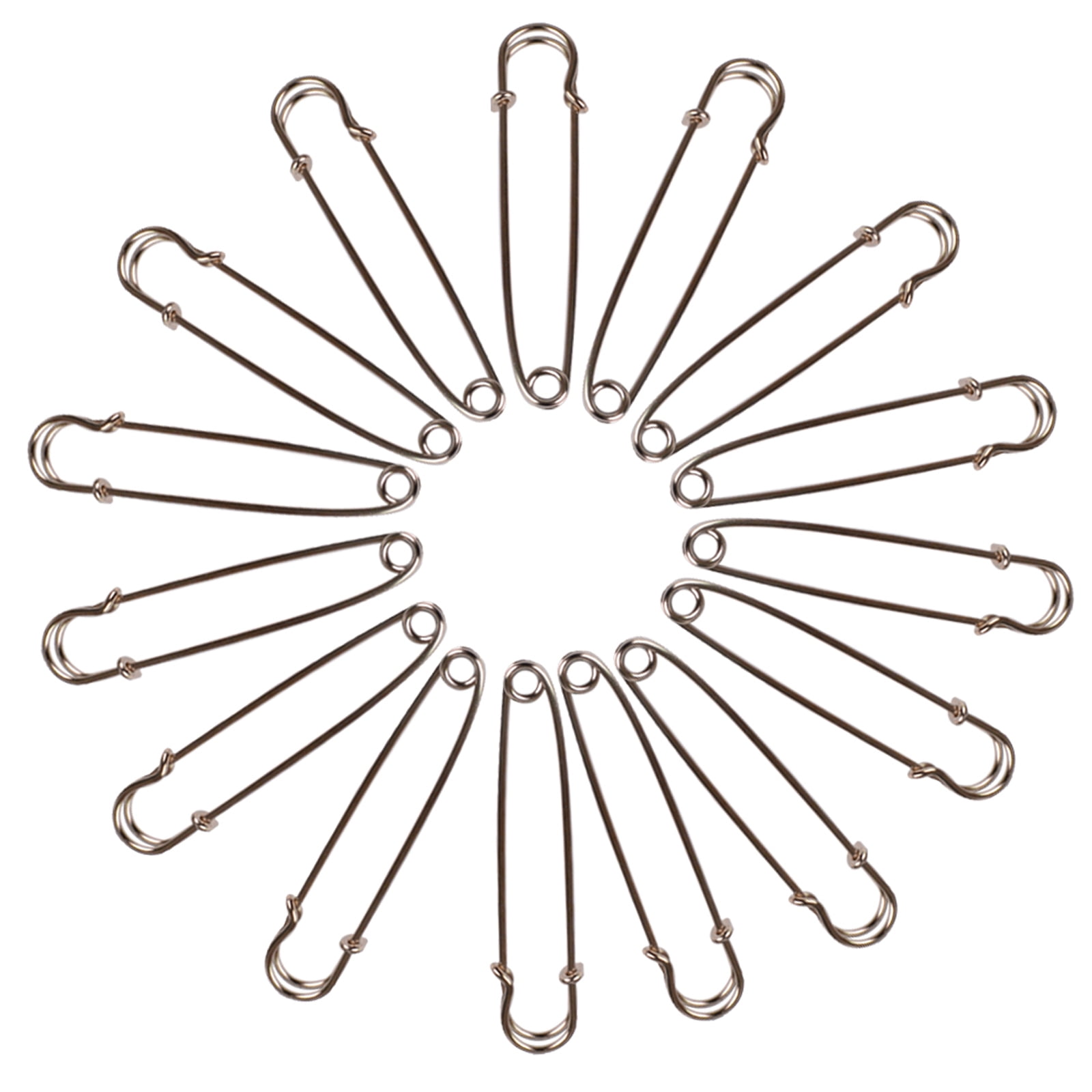 Baitaihem Safety Pins, 3" Large Safety Pins Pack of 50 for Clothes ...