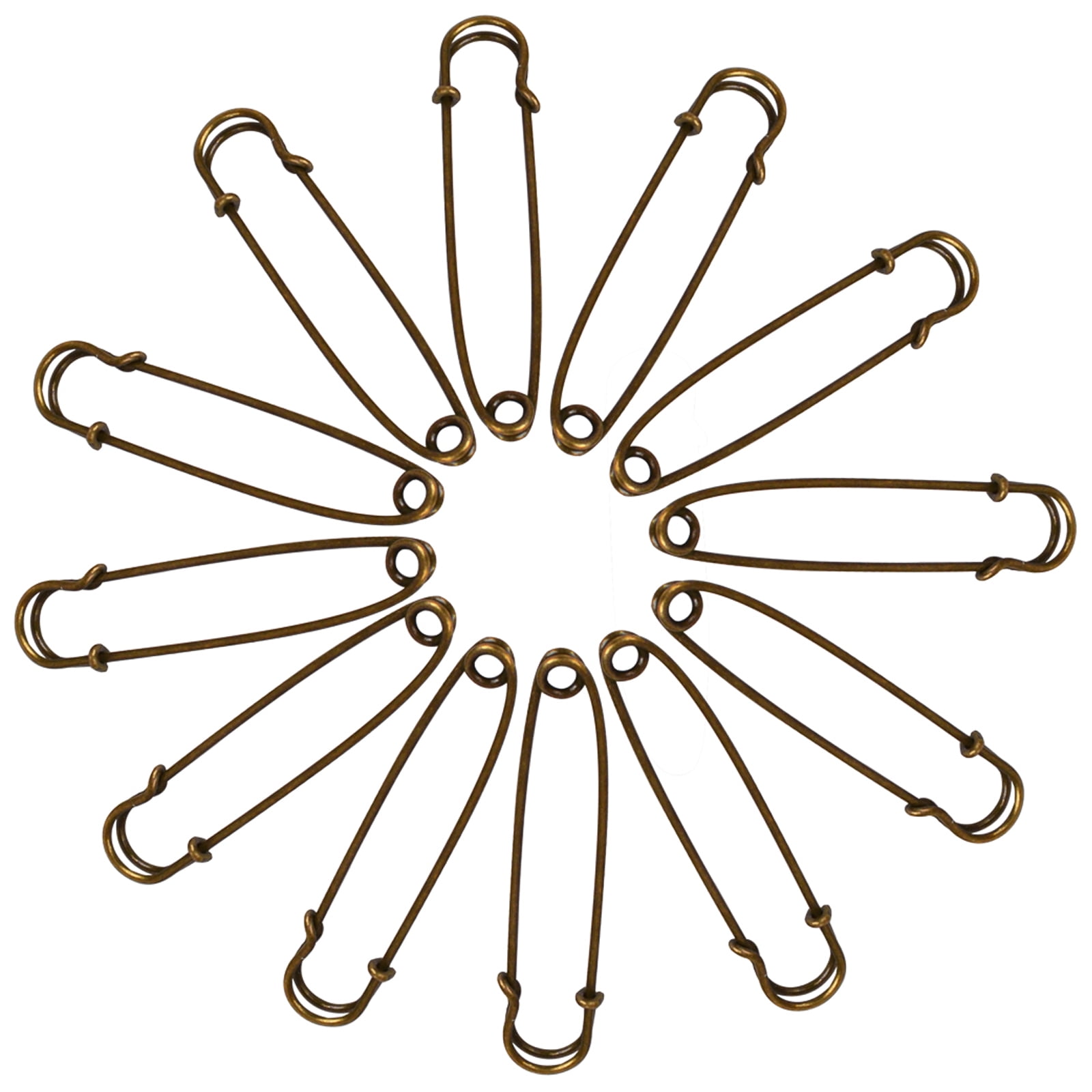 Baitaihem Safety Pins, 3" Large Safety Pins Pack of 50 for Clothes ...