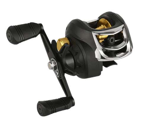 Baitcasting Fishing Reel, 17.6 lbs / 8 kg Max Drag, 7.2:1 High Speed ...