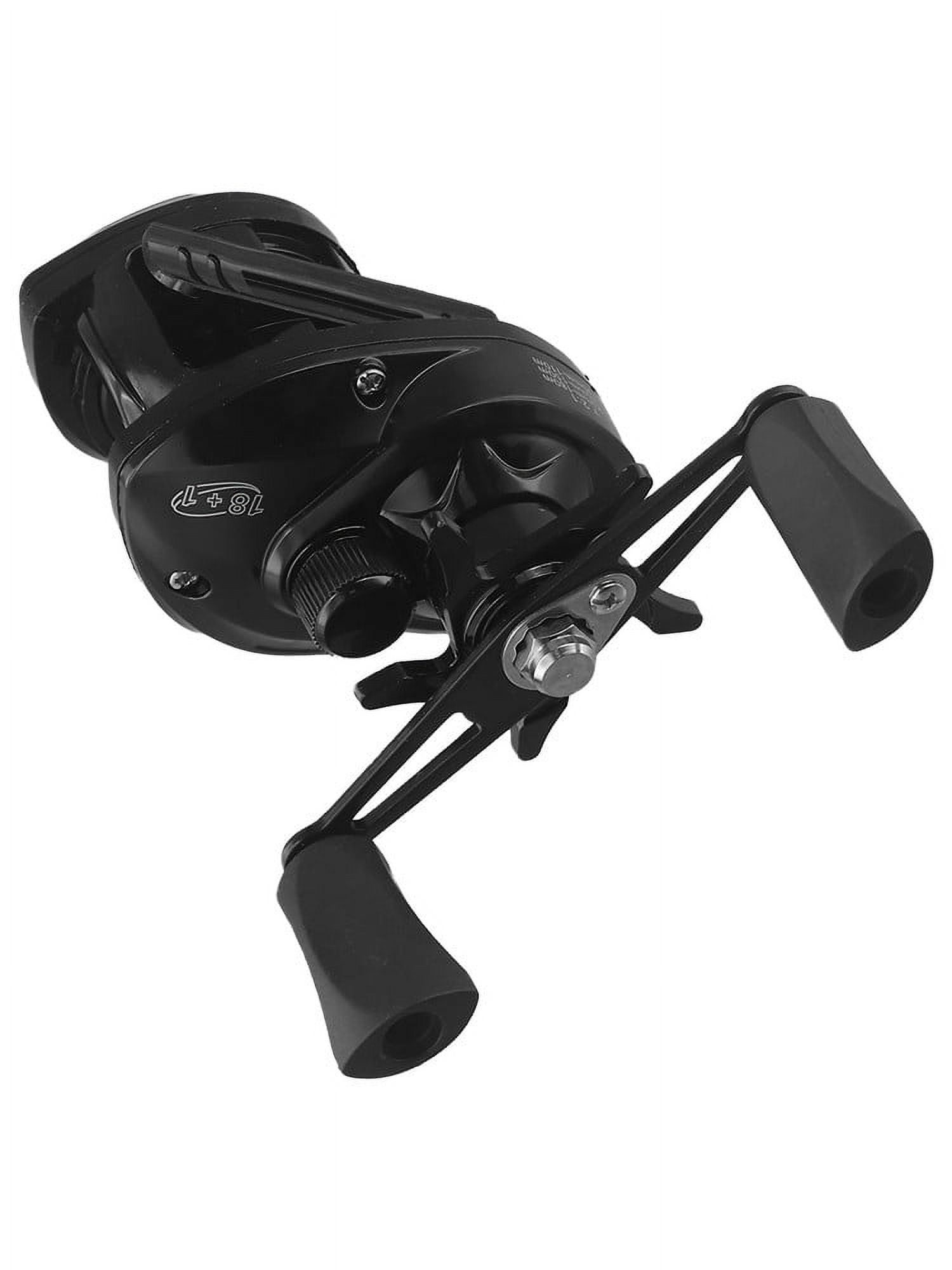 Baitcasting Fishing Reel 7.2/1 Gear Ratio 12Lb Max Drag for Saltwater ...