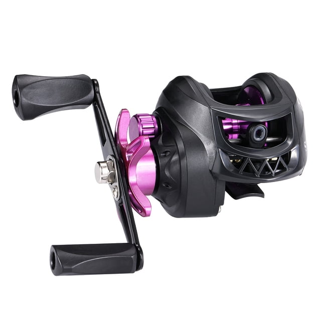 Baitcasting Fishing Reel 7.2 1 Gear Ratio Super Smooth Power Max Drag 8kg Trolling Reel ...