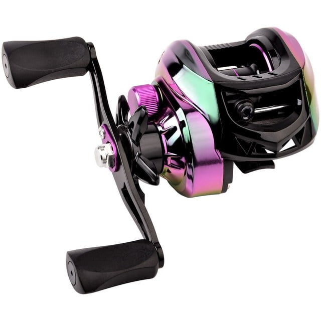 Baitcasting Fishing Reel Max Drag 8Kg Braking Ultra Light Wheels 7.2 1 ...