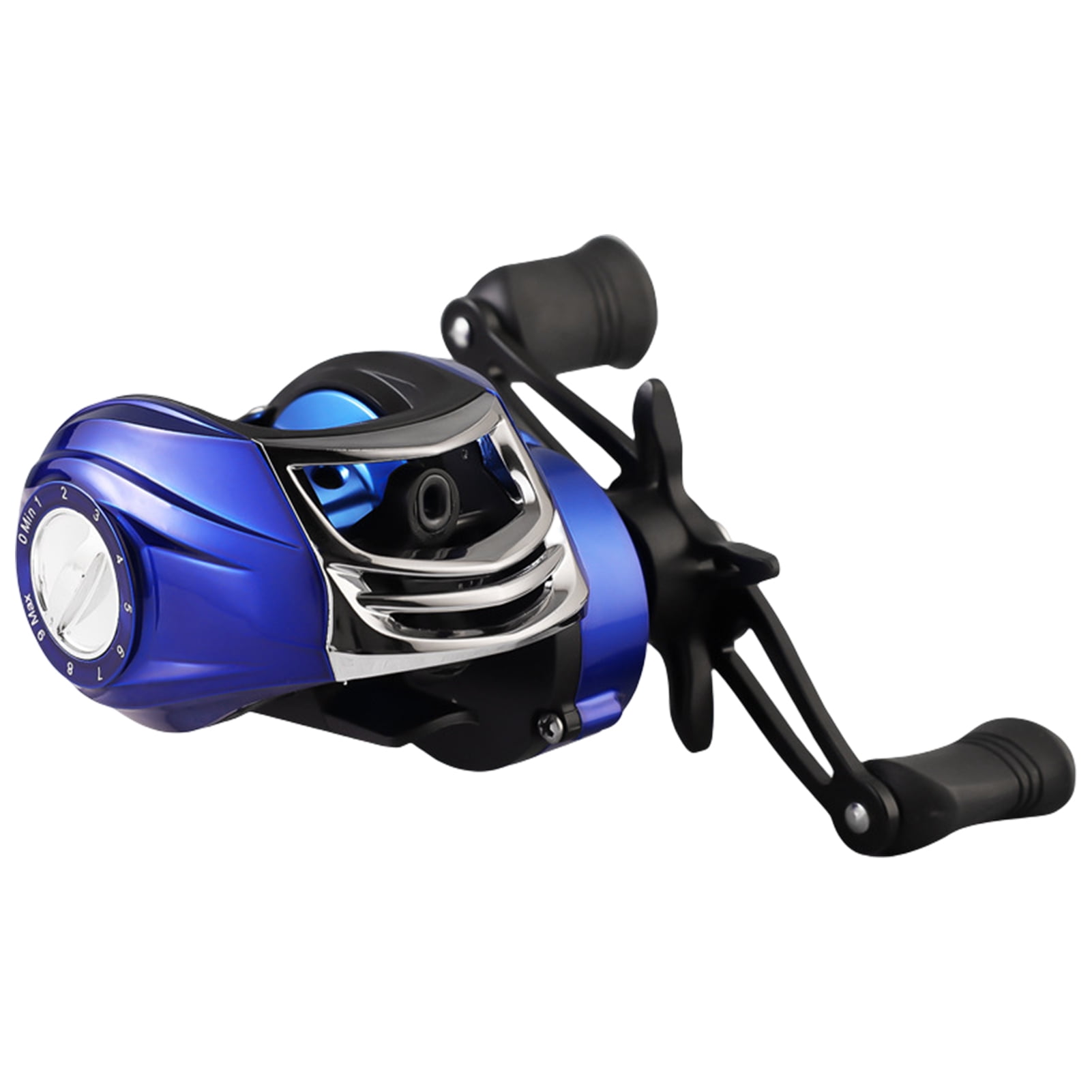 Baitcasting Reel Magnetic Brake O-Type Outlet Anti-bombing Fishing High ...