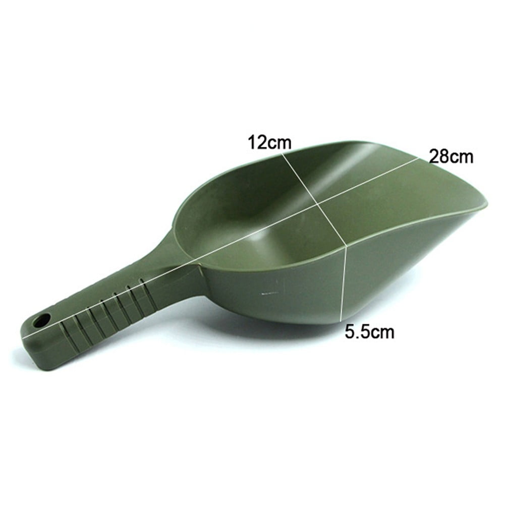 Baiting Spoon Bait Scoop Float In Water Green Color Pp Material Bait ...