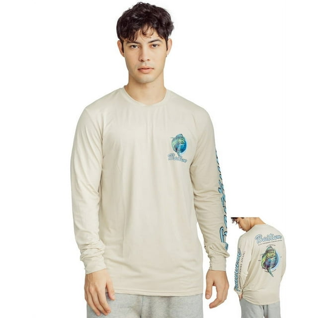 Baitium Fishing Shirt for Men Outdoor Long Sleeve Fishing Shirt Hiking ...
