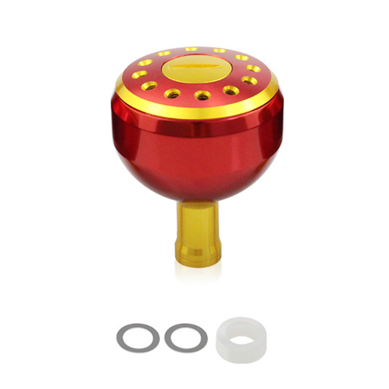 Baits Cast Reels Power Knob Metal Fishing Line Wheel Handle Knob Grip ...