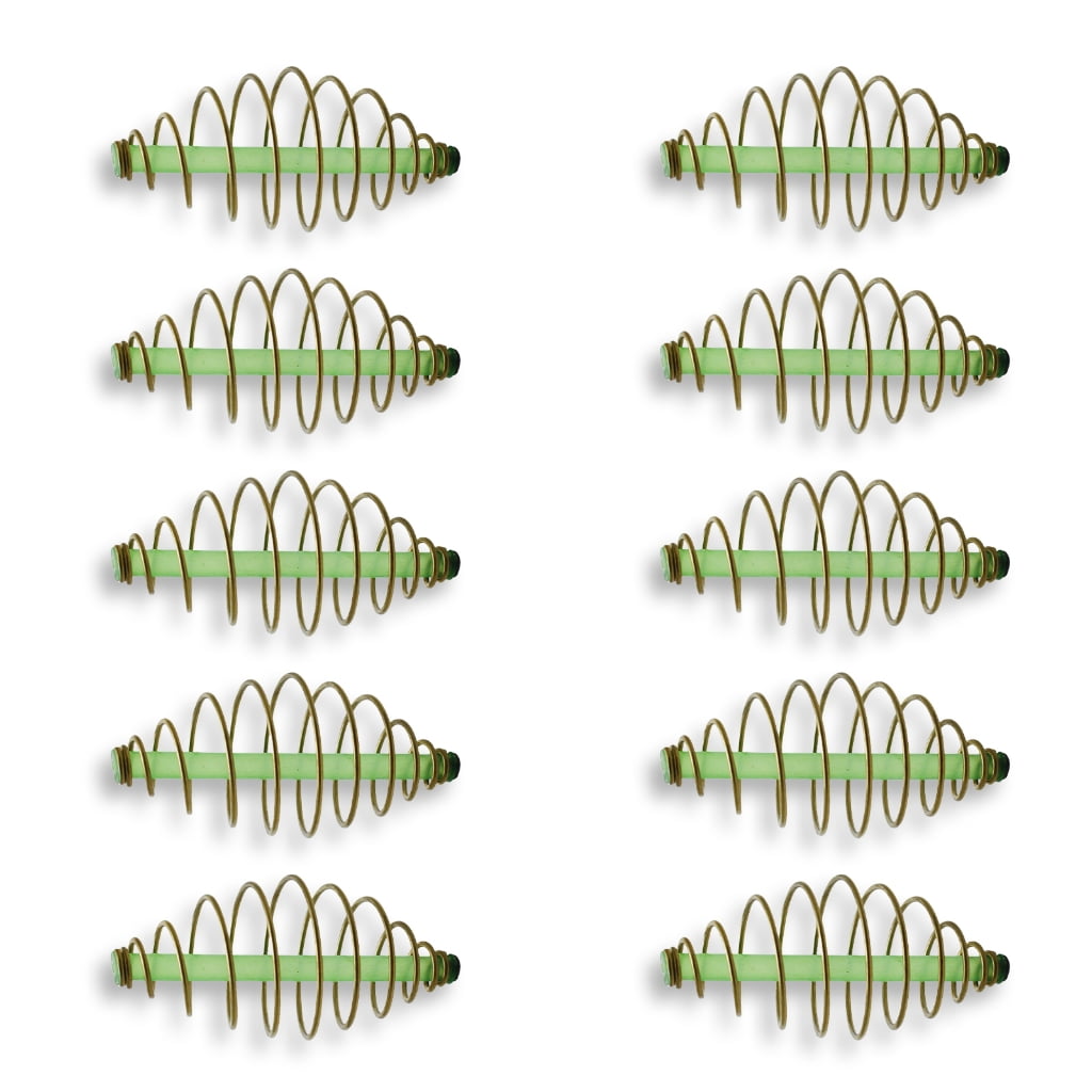 Baits Thrower Feeder Coil Inline Method Feeder Fishing Spring Feeder ...