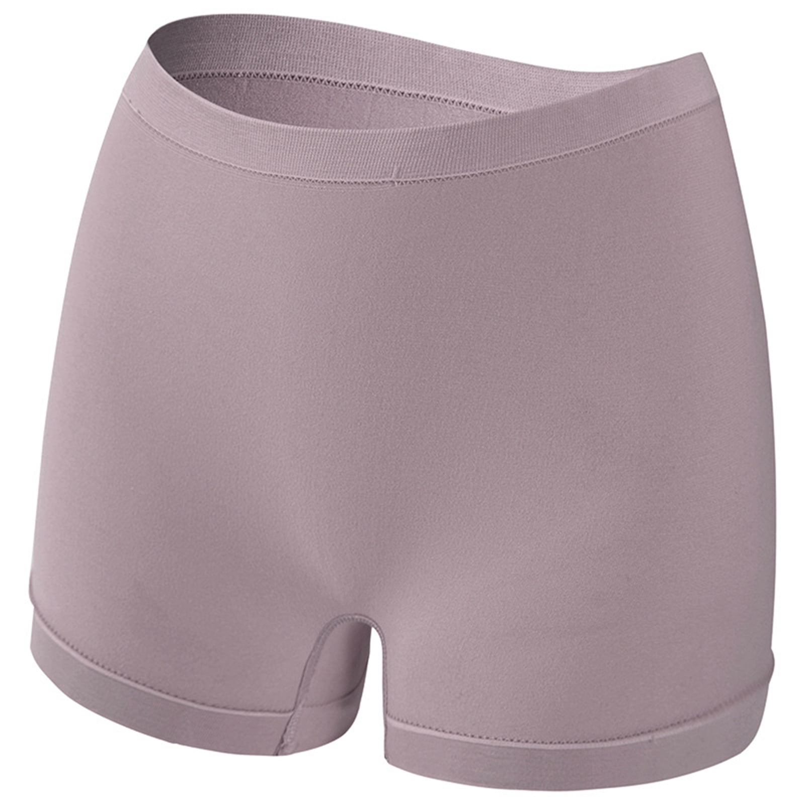Baiways Women's oversized chubby MM stealth flat angle safety pants ...