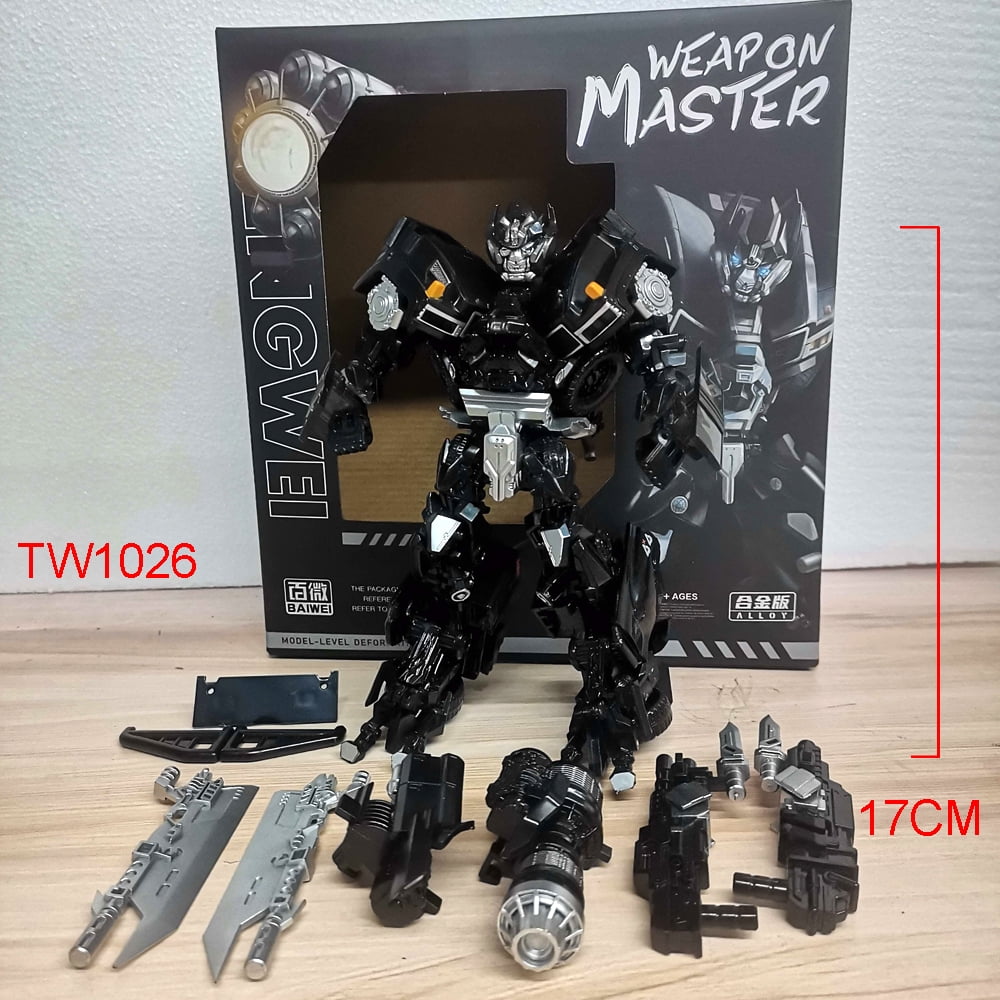 Baiwei Ironhide Transformation Toys Model TW1026 Weapon Expert Optimus ...
