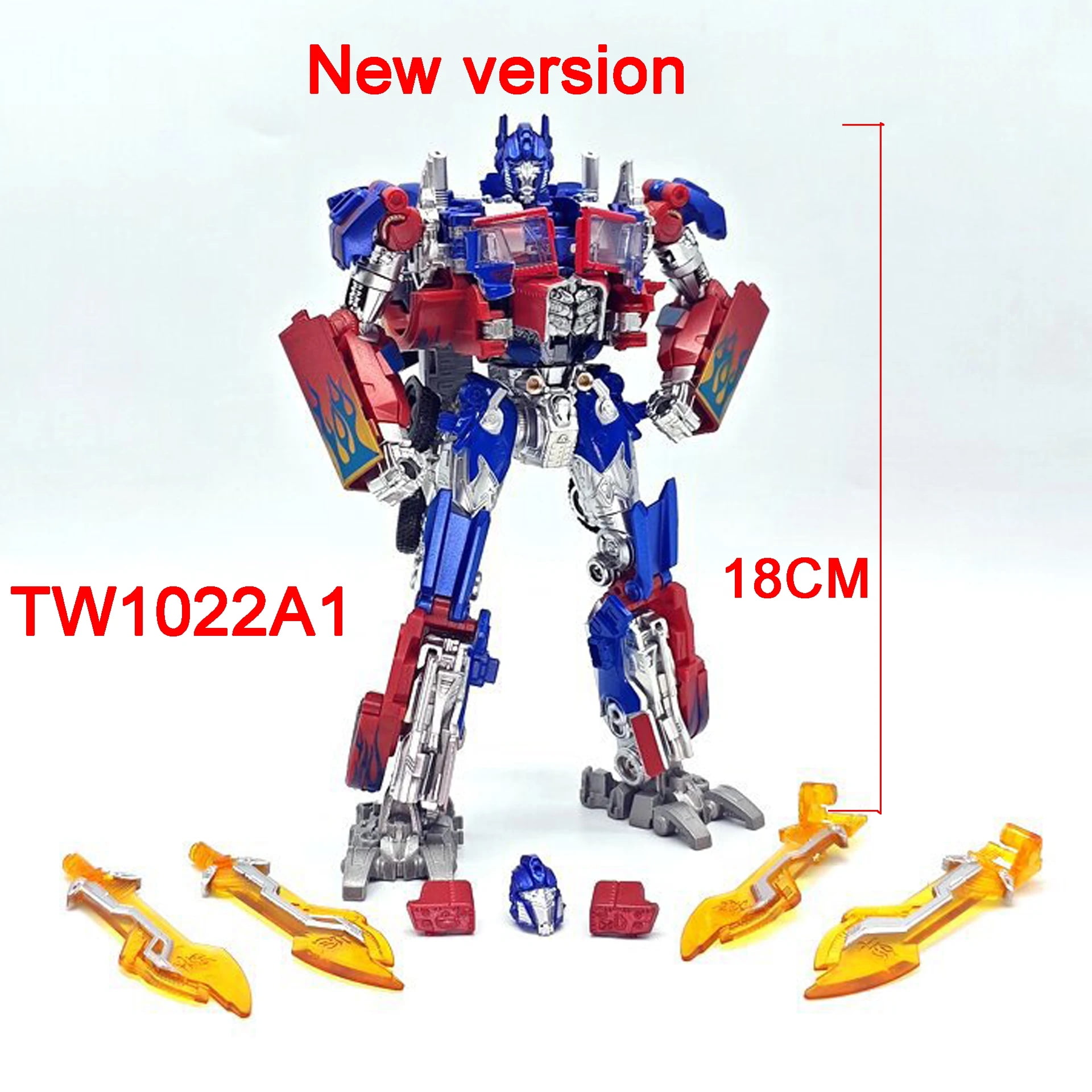 Baiwei Optimus Commander Robot TW1022 Transformation Toys OP Commander ...