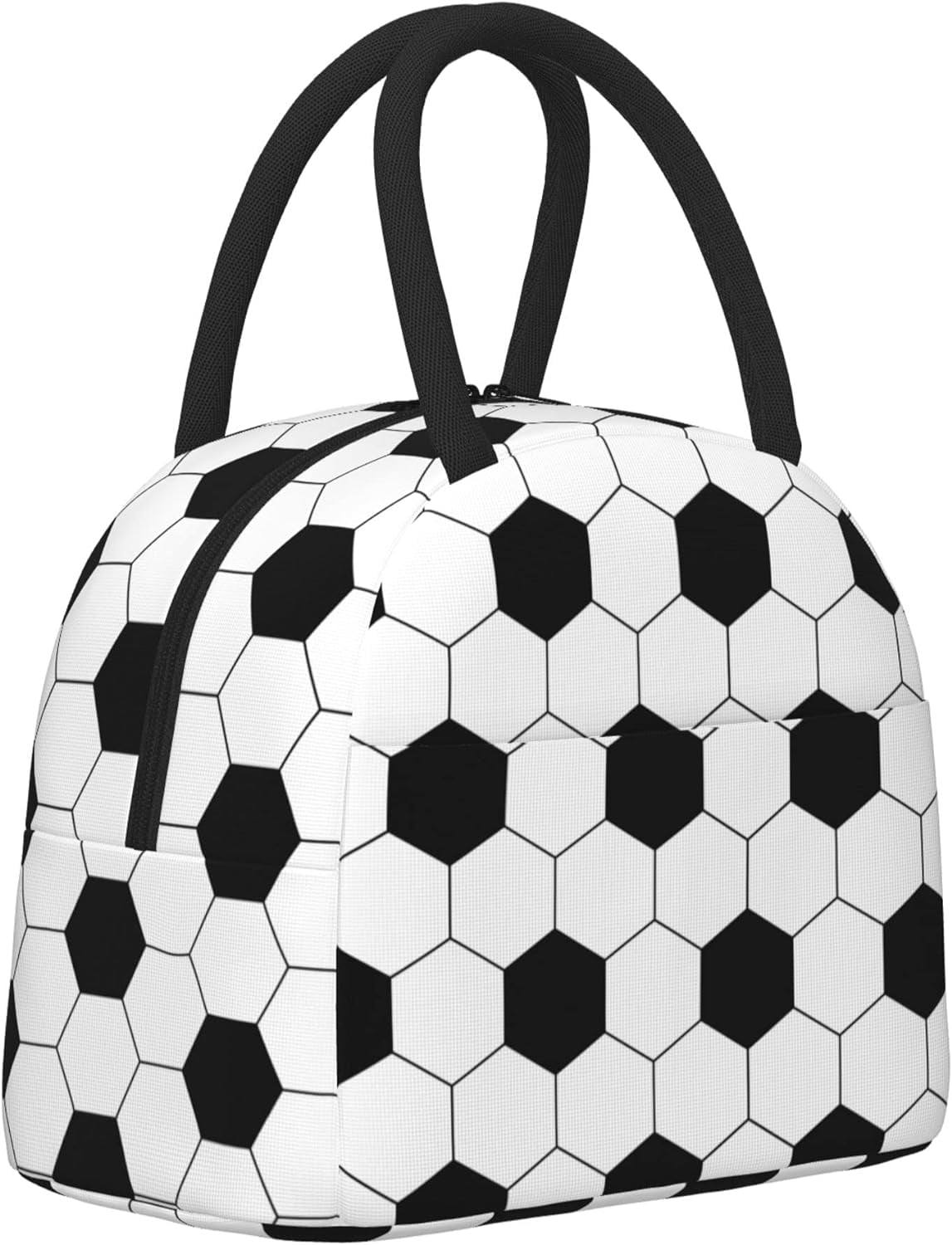 Baiyi Daisy Flora Insulated Lunch Bag for Women, Daisy Flower Girls Portable Lunch Box Reusable ...