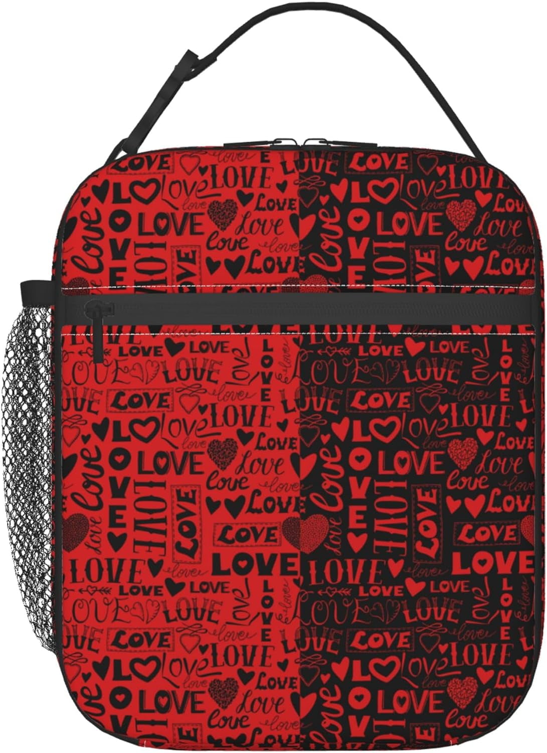 Baiyi Donut Print Lunch Bag For Men Women Insulated Lunch Bag For Work