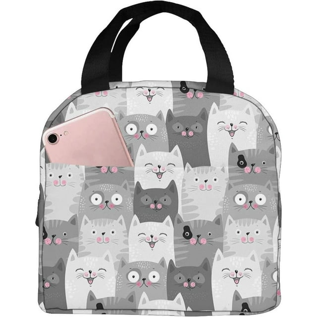 Baiyi Sloth Lunch Bag Insulated Lunch Box Reusable Cooler Thermal Meal