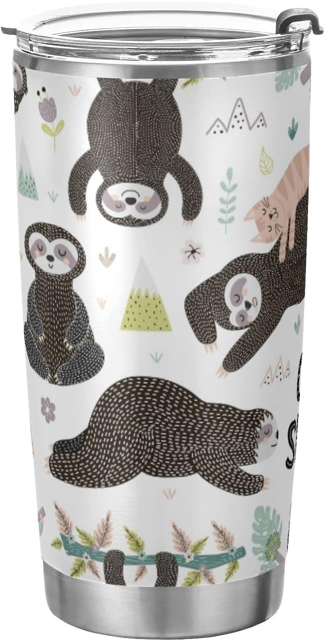 Baiyi Yellow Rubber Ducks with Bubbles on Blue Background Stainless Steel Vacuum Insulated ...