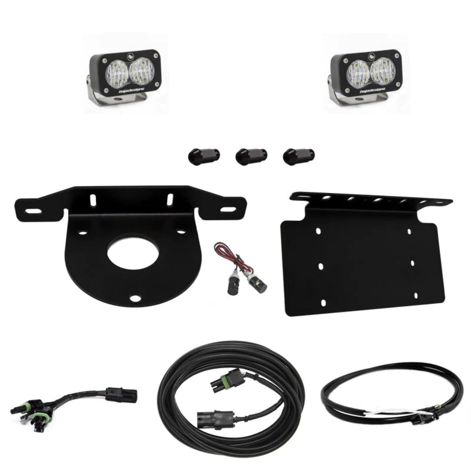 Baja Design 447764UP Dual S2 Sport w C Reverse Kit For 21-23 Ford ...
